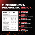 Thermogenic pre-workout for fat burning