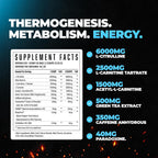 Thermogenic pre-workout for fat burning