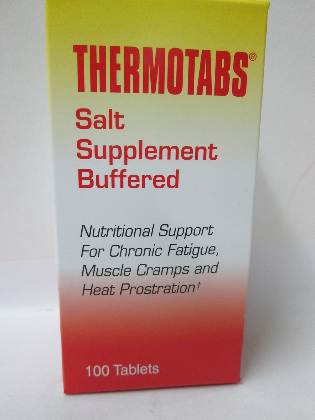 ThermoTab electrolyte tablets for hydration