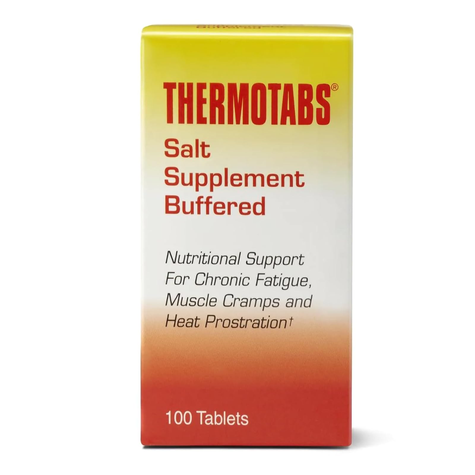 Thermotabs electrolyte supplement for hydration