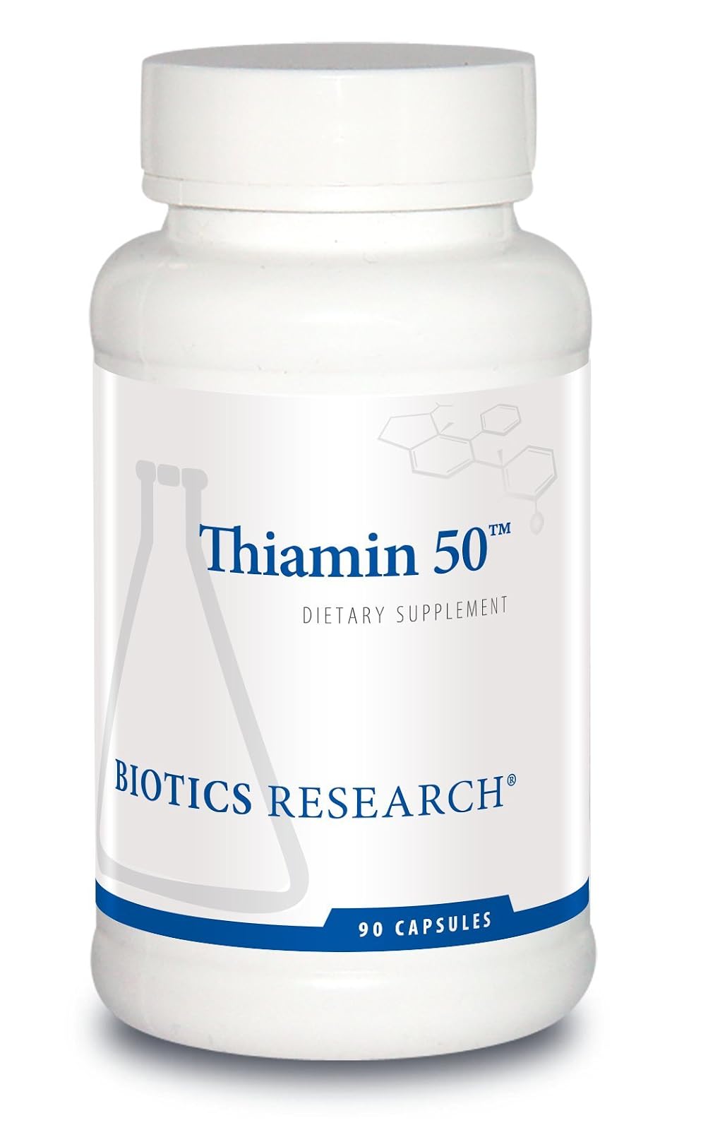 Thiamin 50 capsules for energy