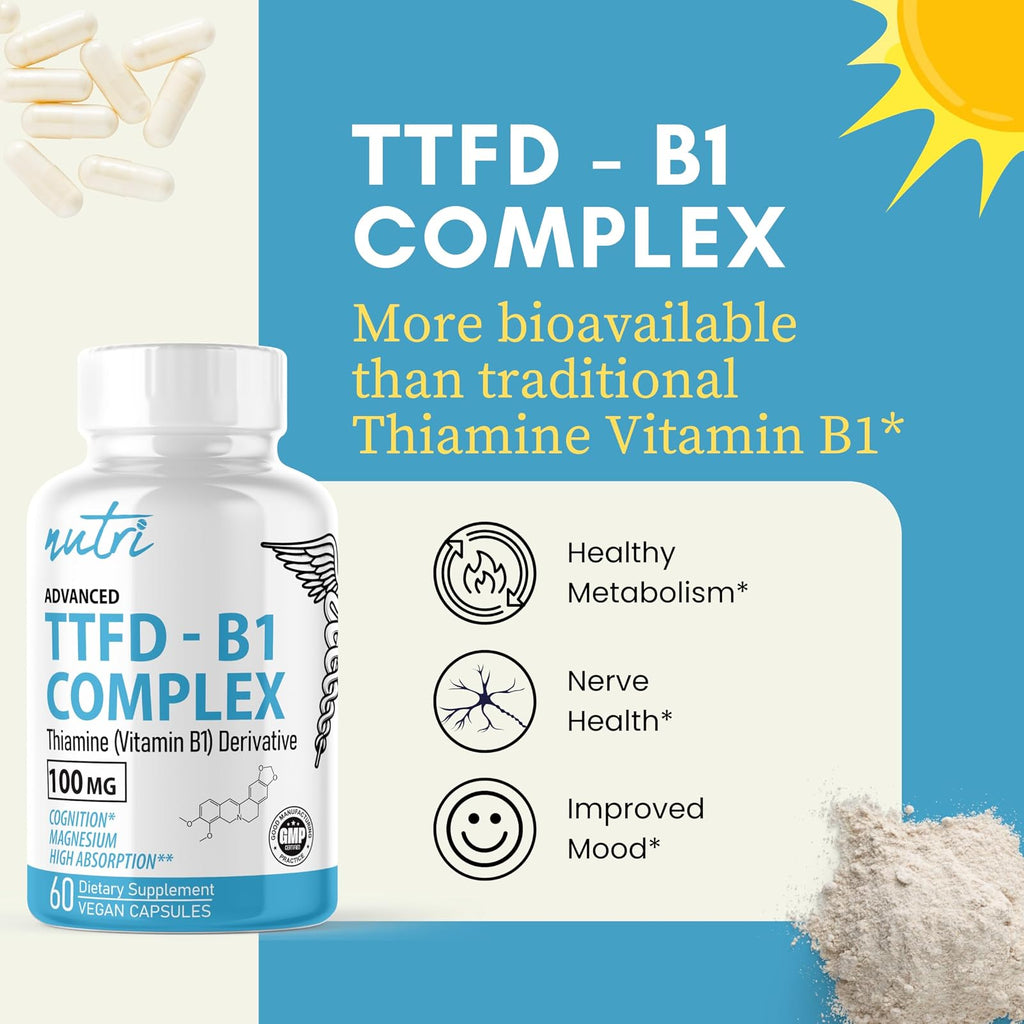 Thiamine B1 supports nervous system