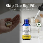 Thiamine drops for healthy metabolism