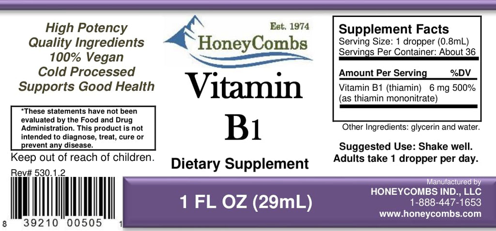 Thiamine mononitrate for energy support