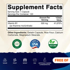 Thiamine Mononitrate for energy support