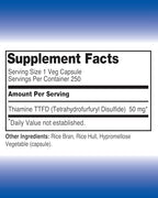 Thiamine TTFD 50 mg supplement