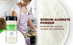 thickening sauces with sodium alginate