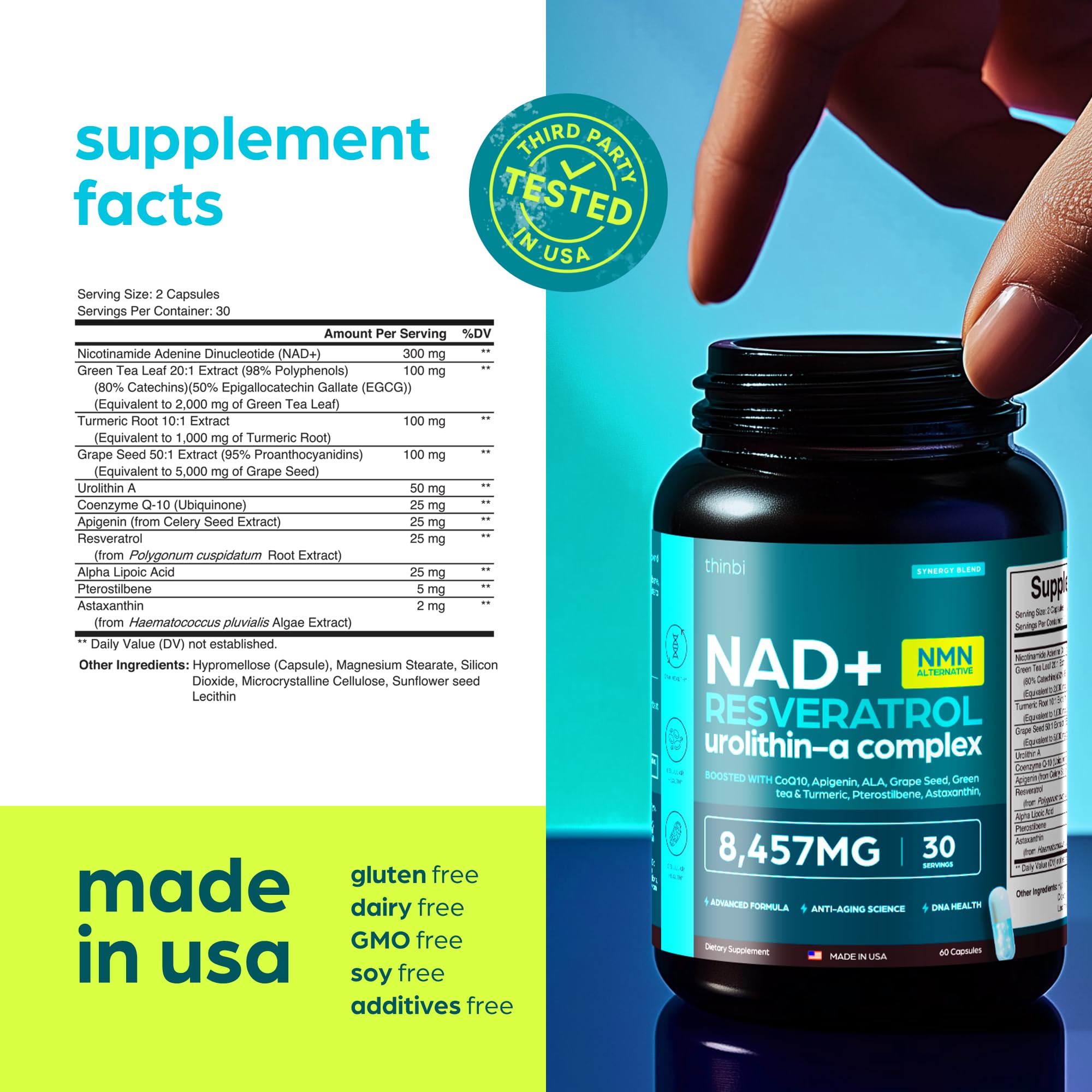 Thinbi Liposomal for enhanced performance