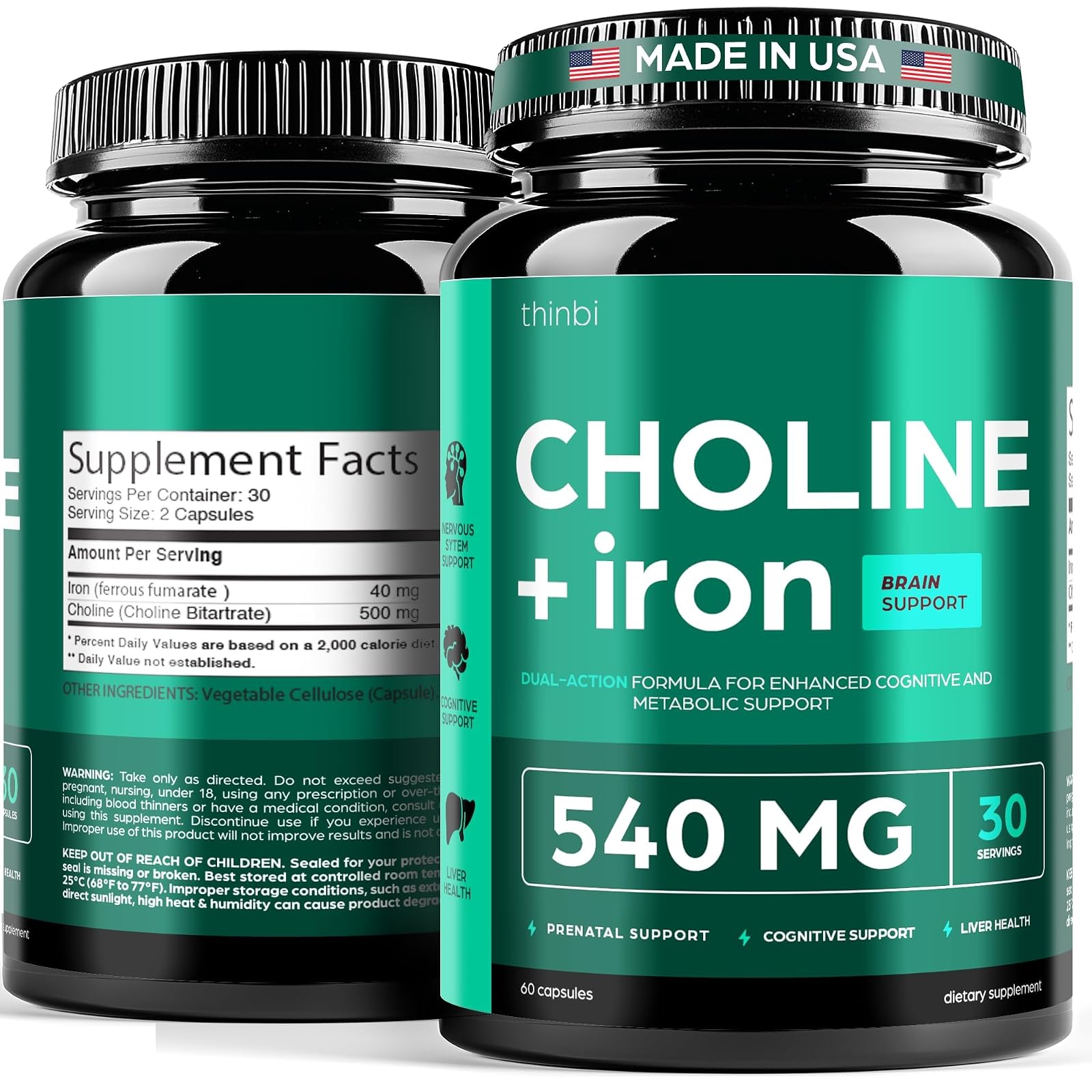 Thinbi prenatal vitamins for pregnancy
