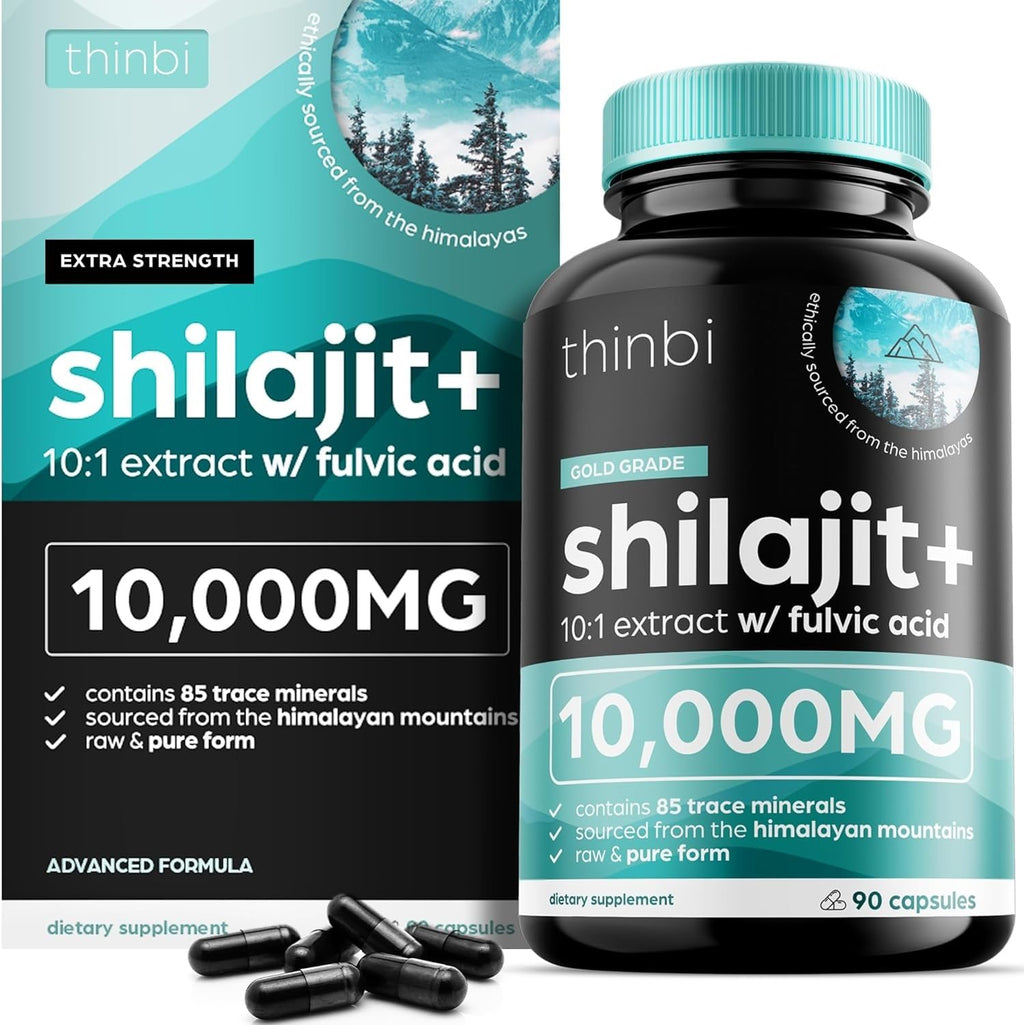 Thinbi shilajit capsules for energy