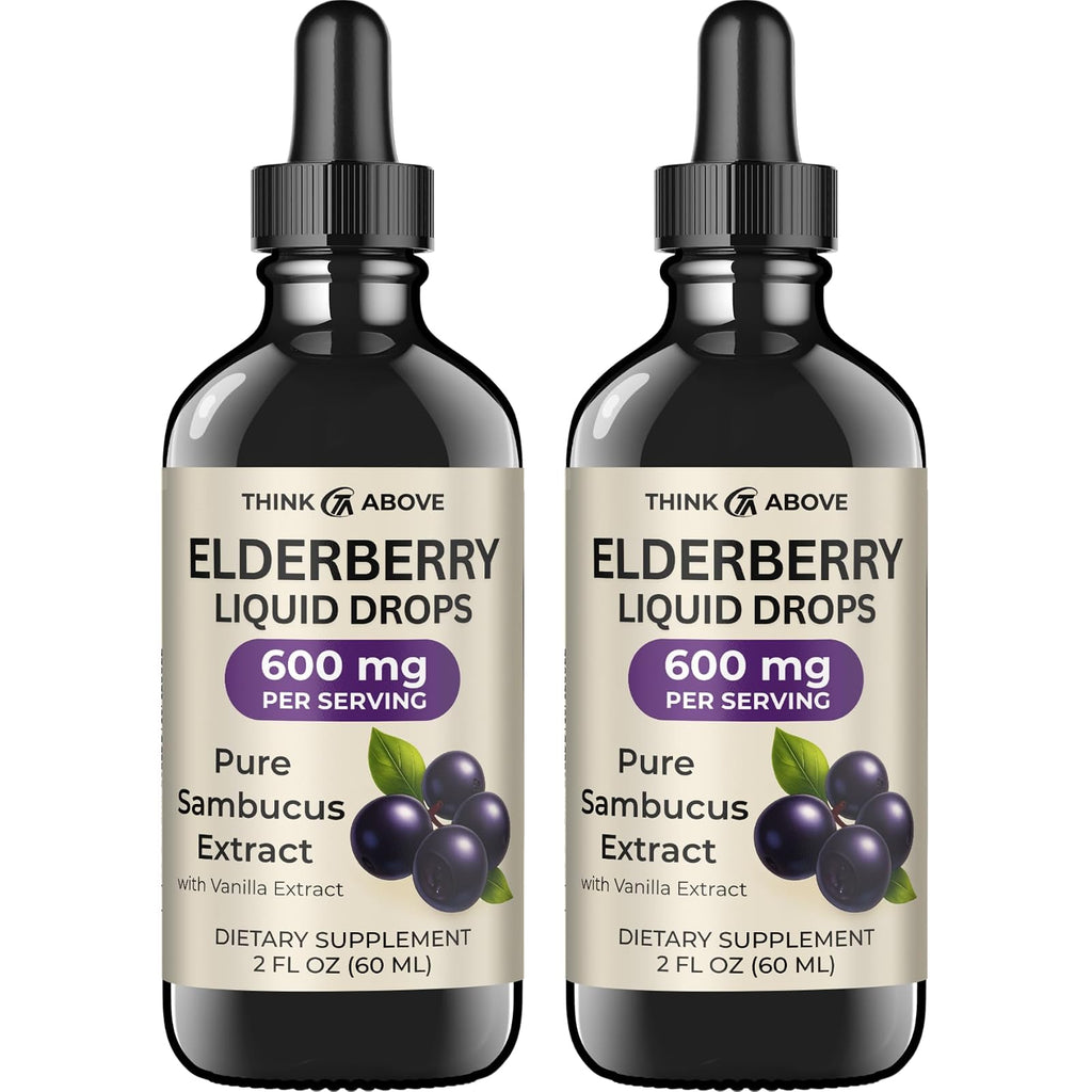 Think Above elderberry liquid drops