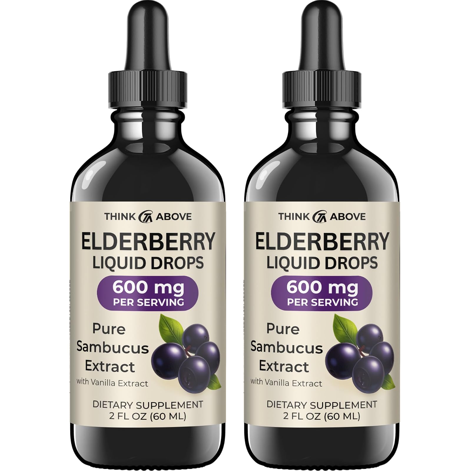 Think Above elderberry liquid drops