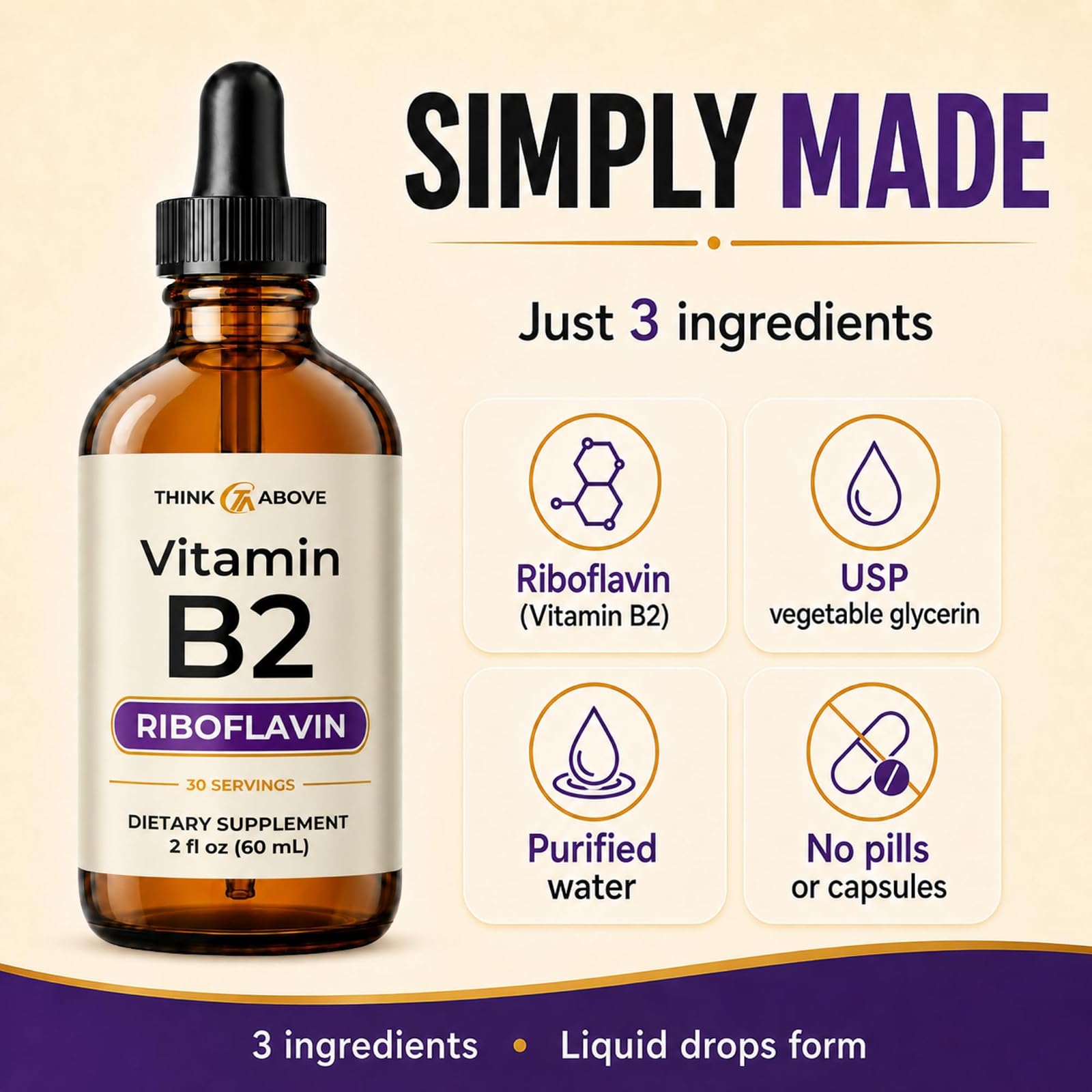 Think Above Vitamin B2 immune booster