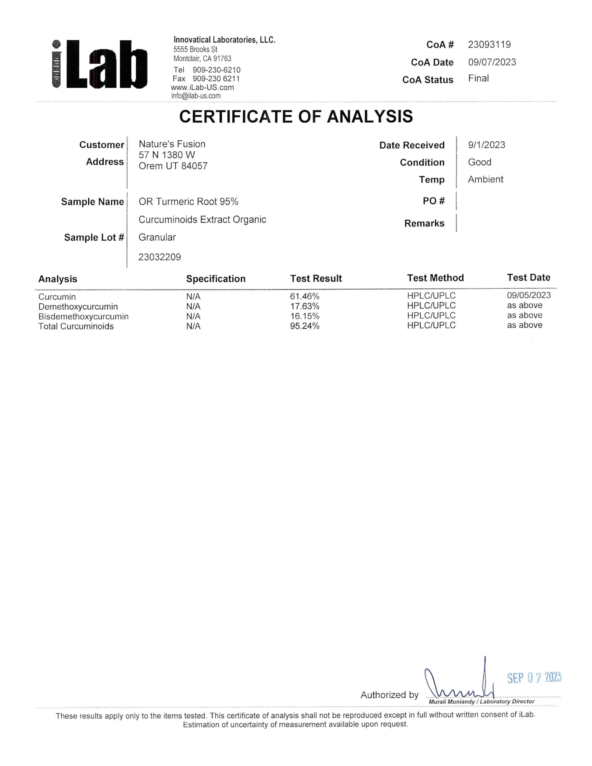 third party tested turmeric capsules