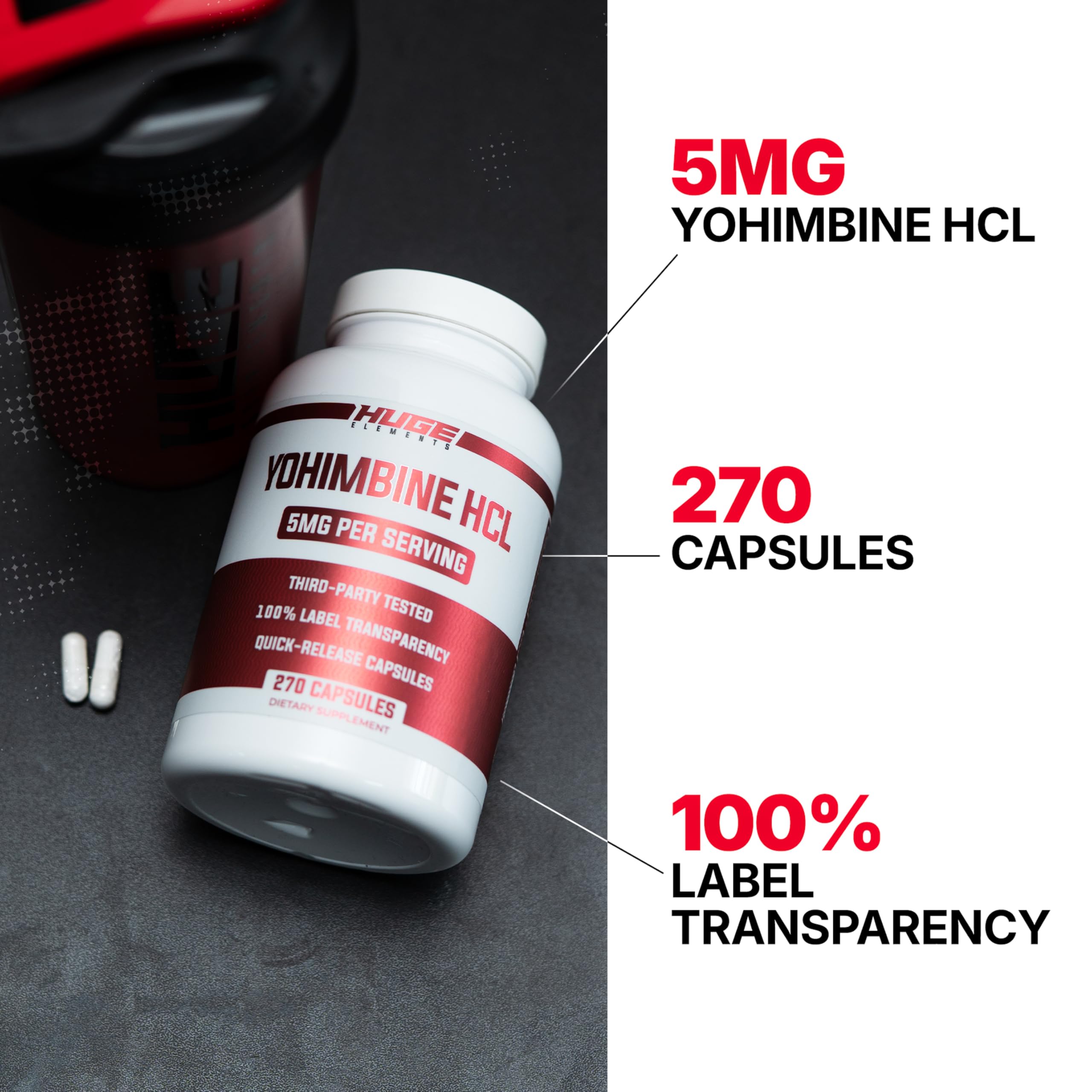 third party tested yohimbe capsules
