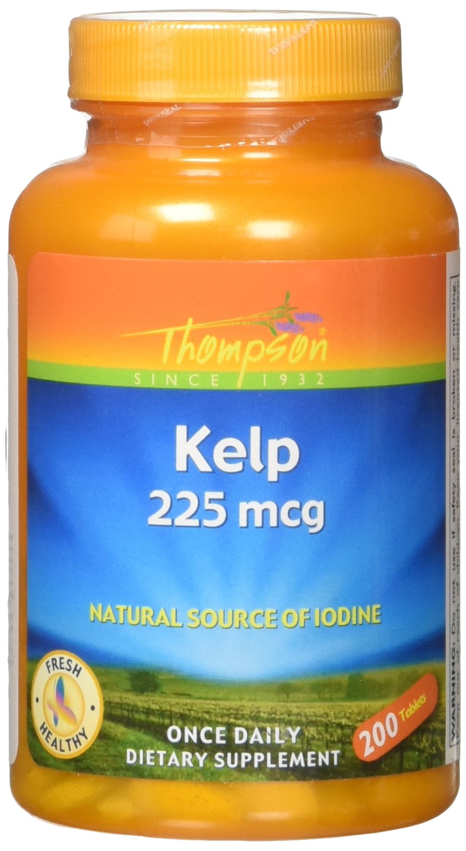 Thompson kelp tablets for wellness