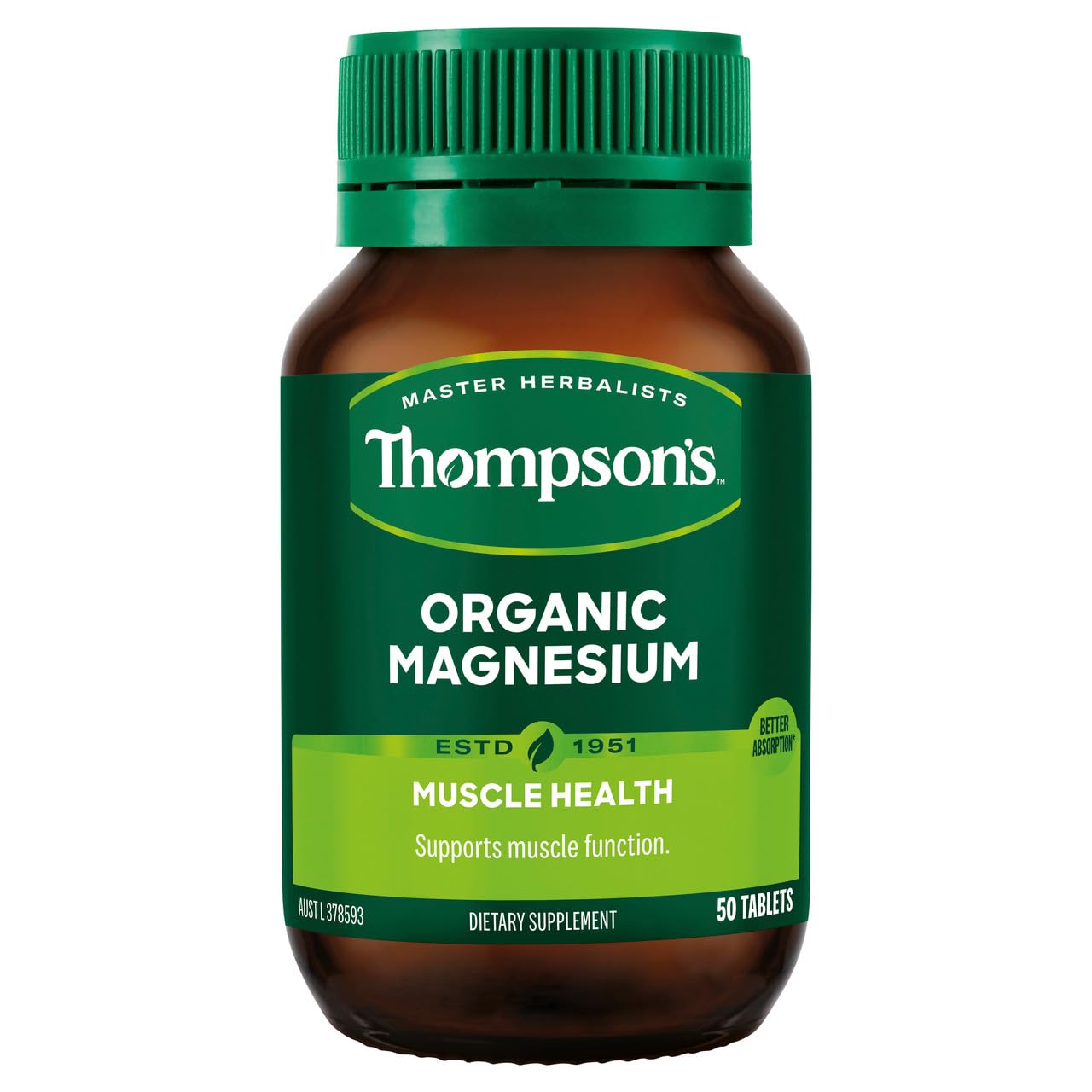 Thompsons organic magnesium supplement