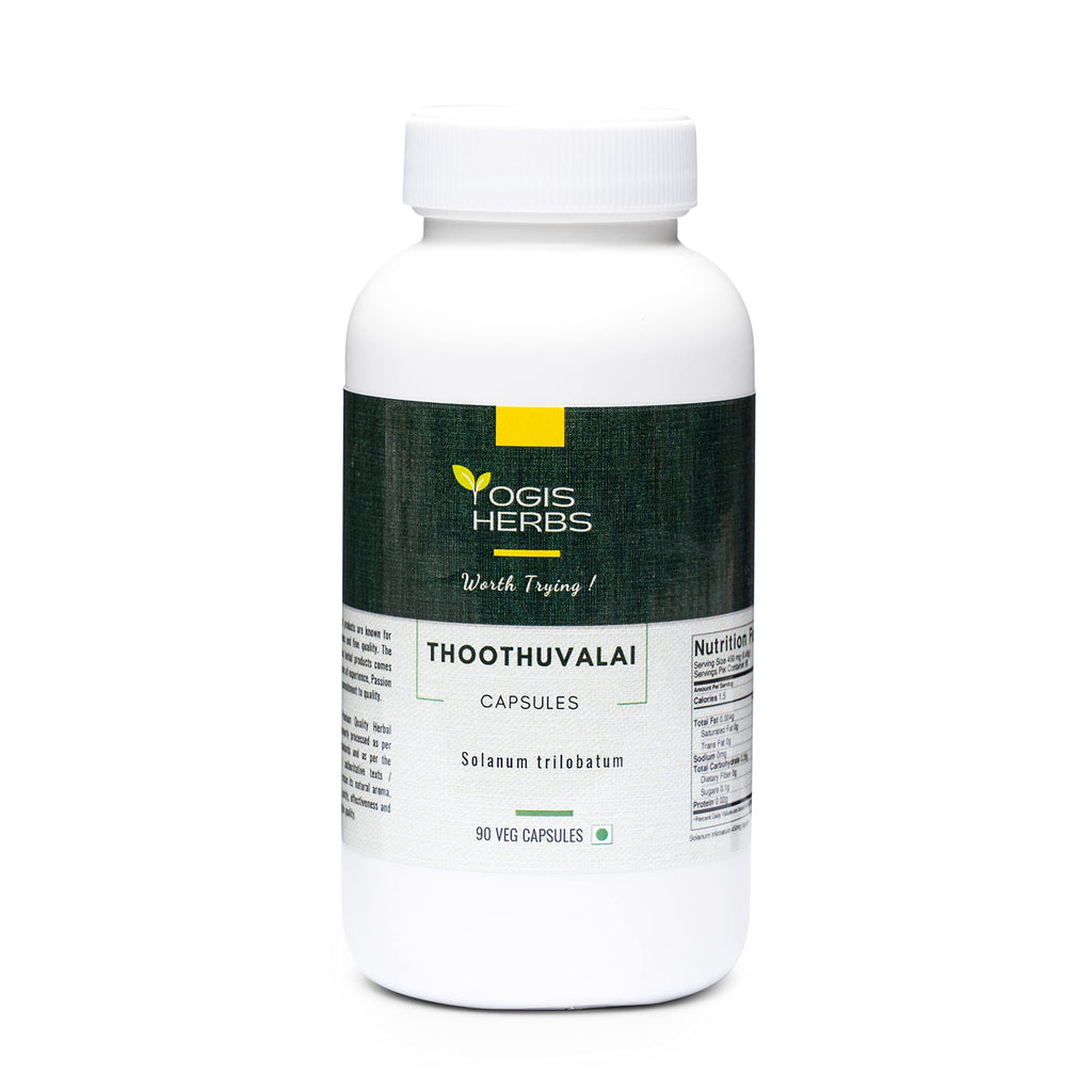 Thoothuvalai capsules for immune support