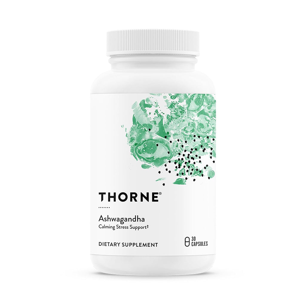 THORNE ashwagandha capsules for stress relief