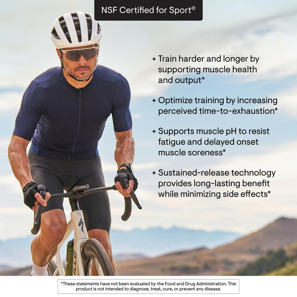 THORNE Beta Alanine supports athletic training