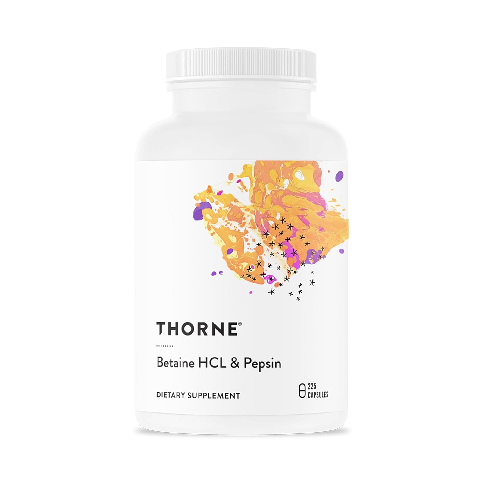 THORNE Betaine HCL digestive support
