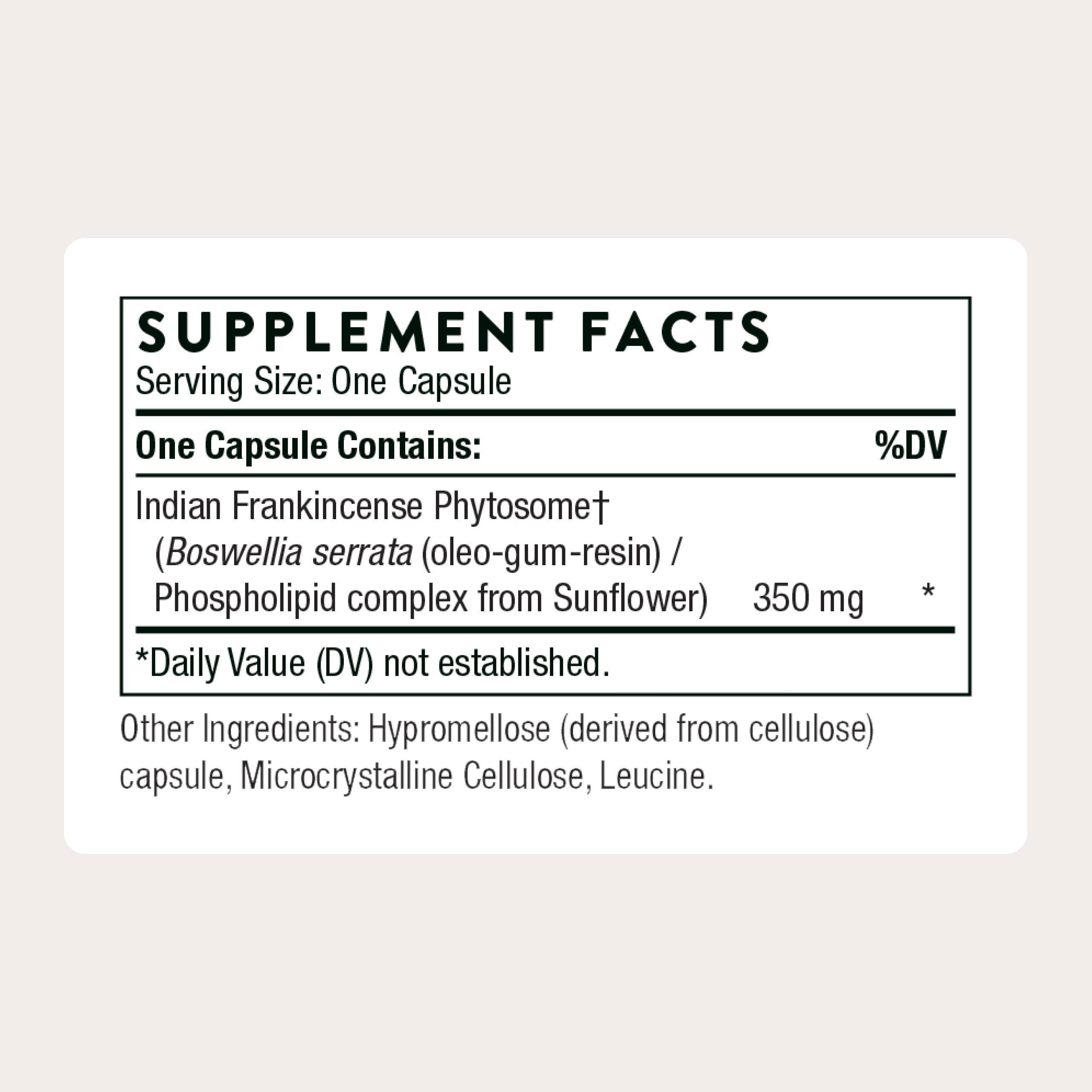 THORNE Boswellia for healthy brain function