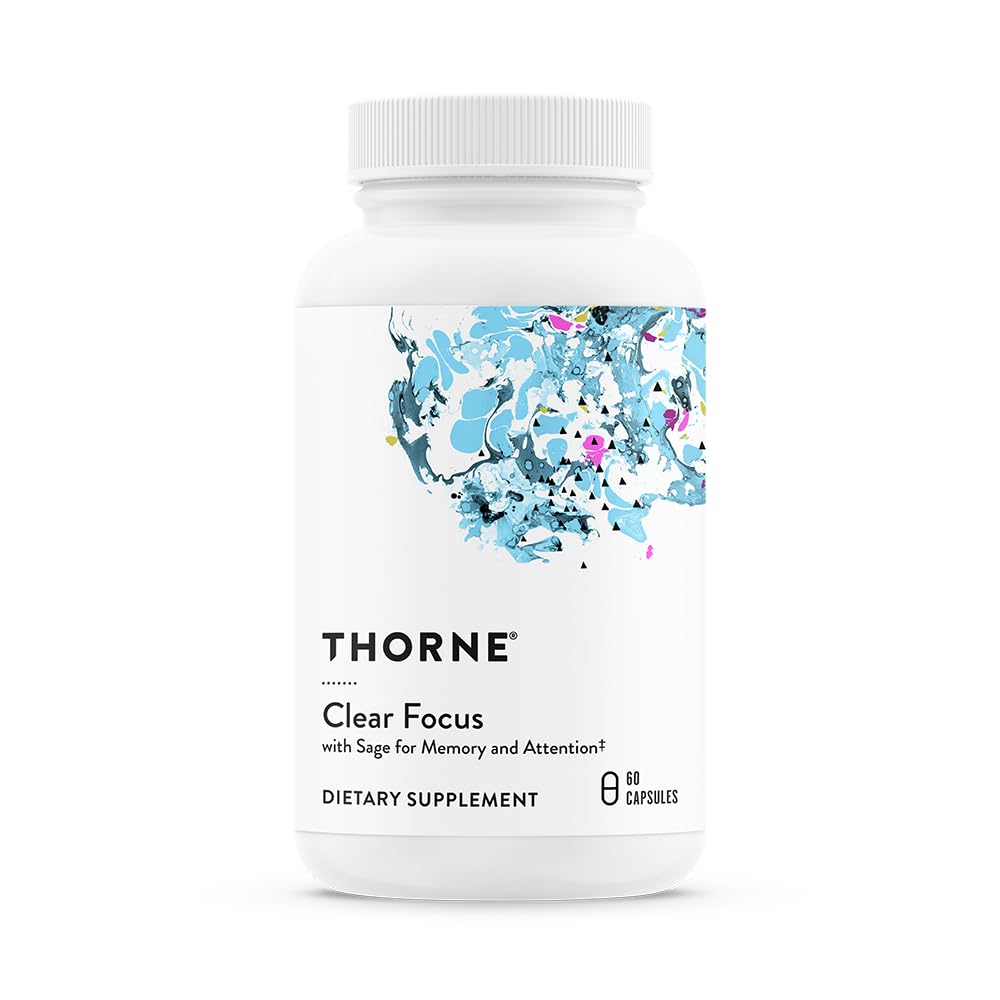 THORNE Clear Focus cognitive support capsules