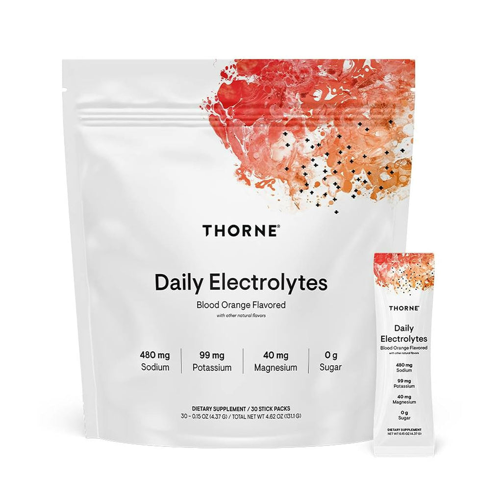 THORNE electrolyte powder drink mix