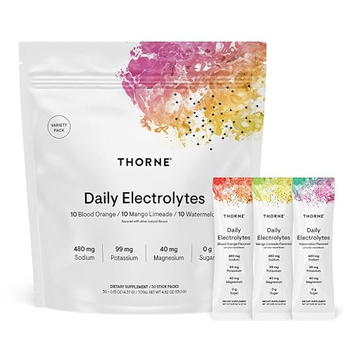THORNE electrolyte powder stick packs