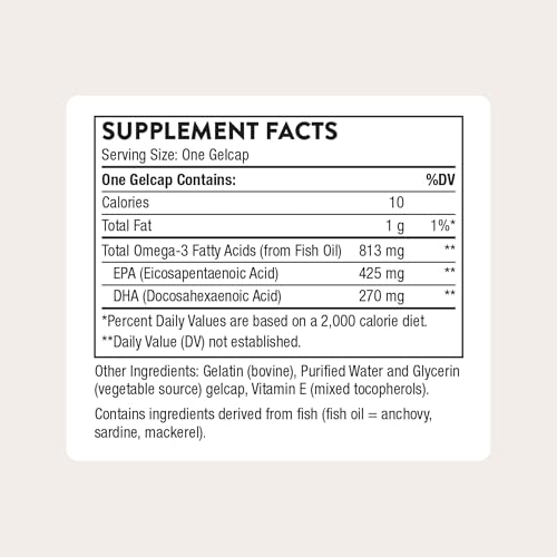 THORNE fish oil for brain support