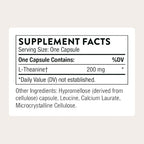 THORNE l-theanine stress relief