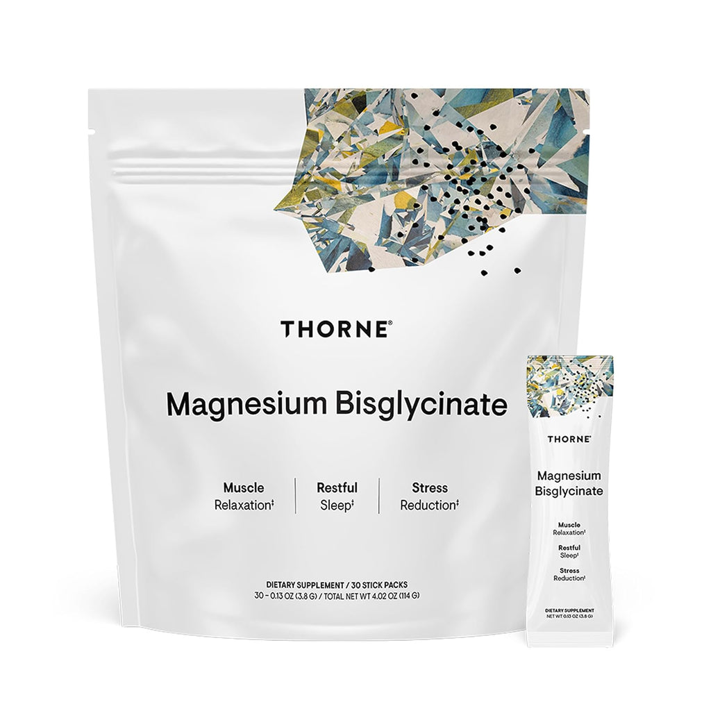 THORNE magnesium bisglycinate powder supplement
