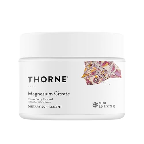 THORNE Magnesium Citrate Powder benefits