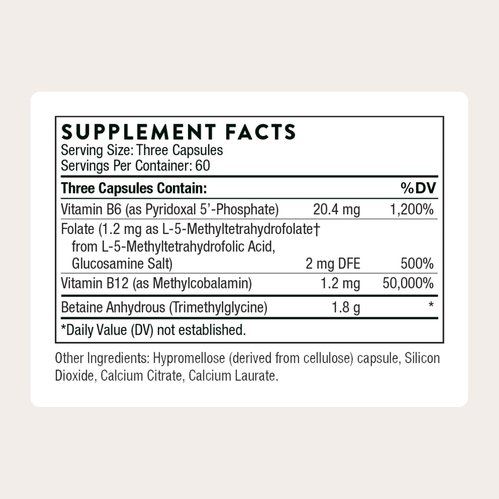 THORNE Methyl-Guard for brain and bone support