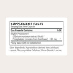 THORNE milk thistle phytosome benefits