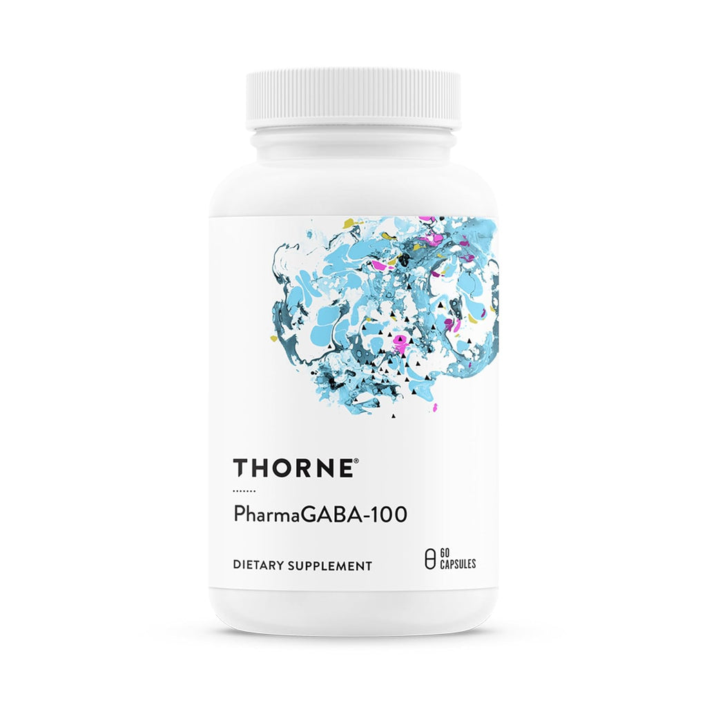 THORNE PharmaGABA multivitamins for wellness