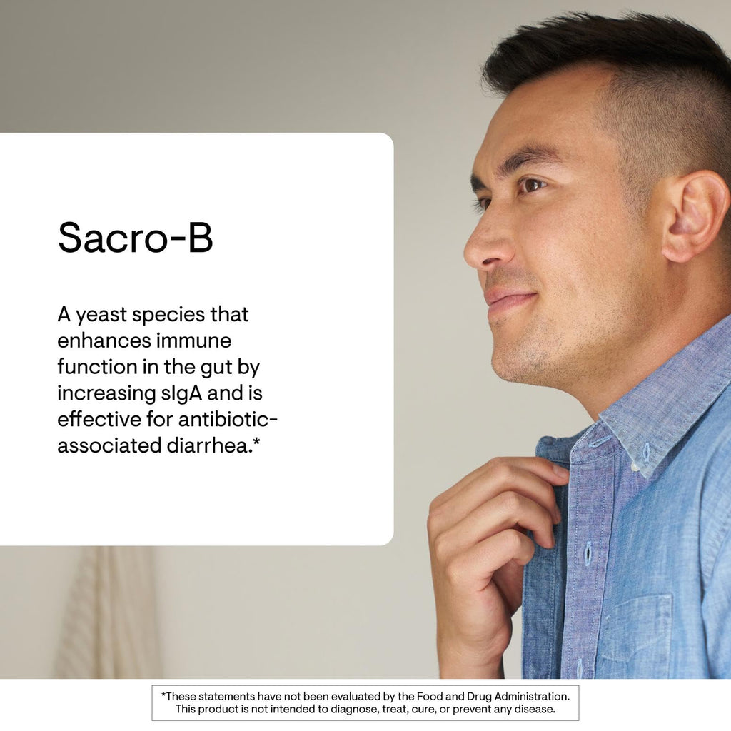 THORNE Sacro-B probiotics 50 billion cfu