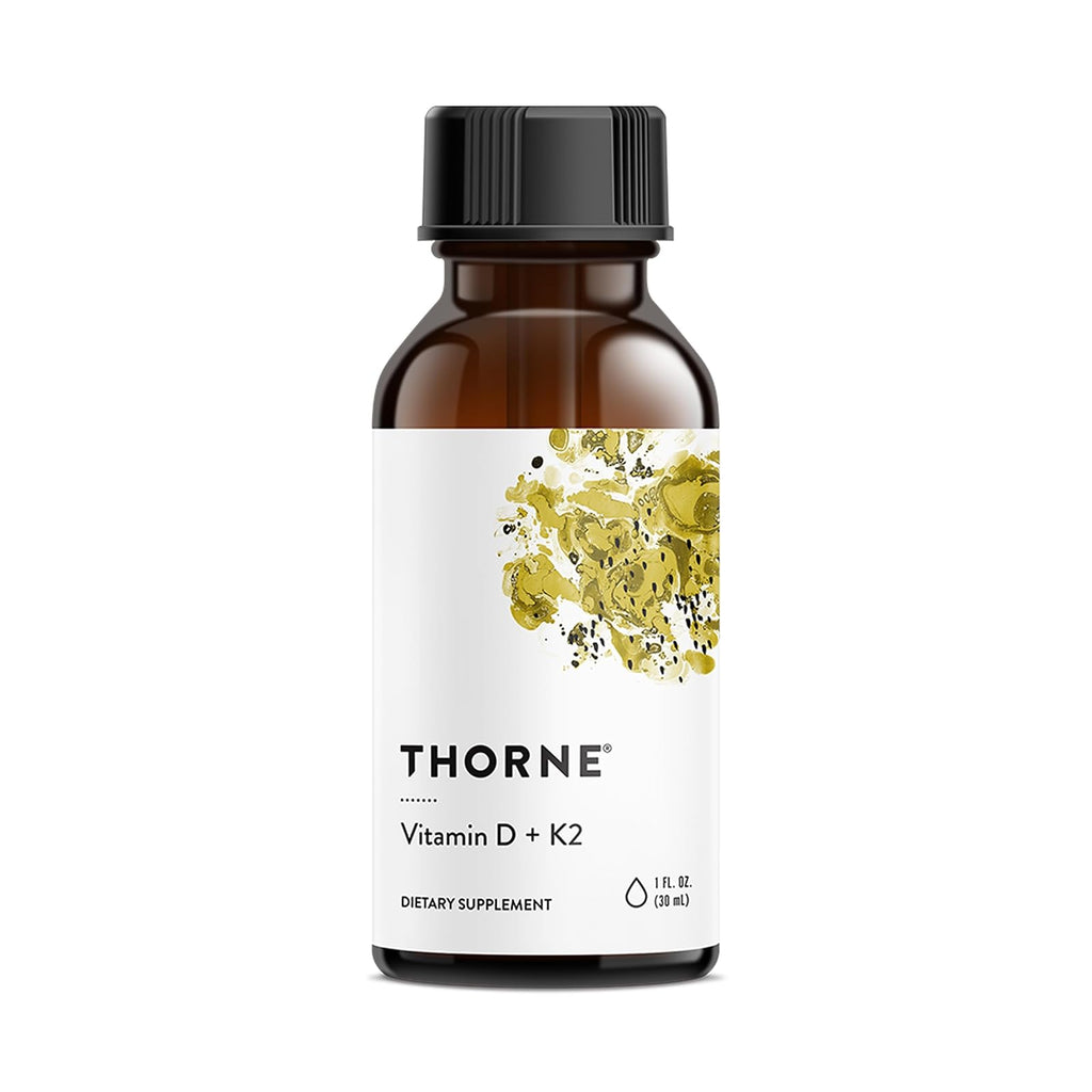 Thorne Vitamin D K2 liquid supplement