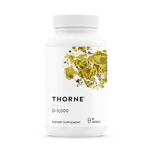 THORNE Vitamin D3 5000 IU capsules