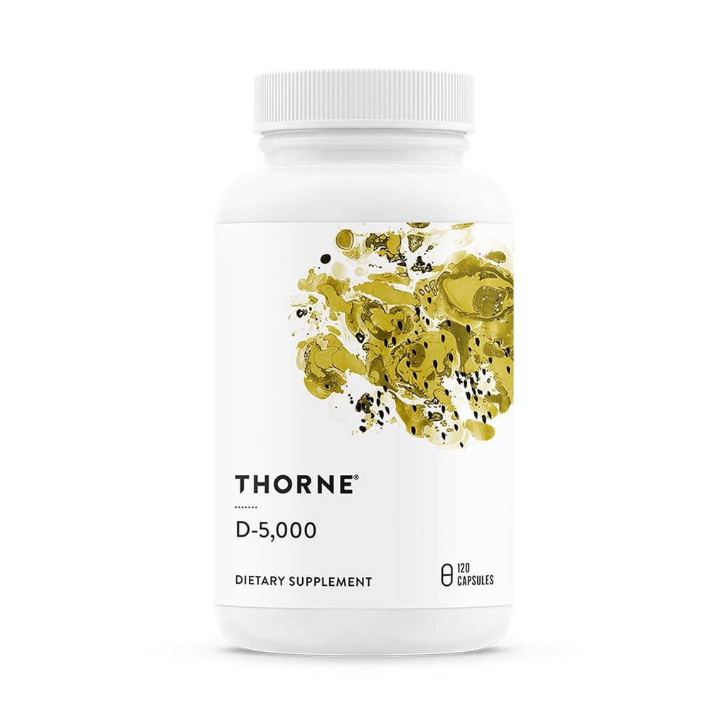 THORNE Vitamin D3 5000 IU capsules