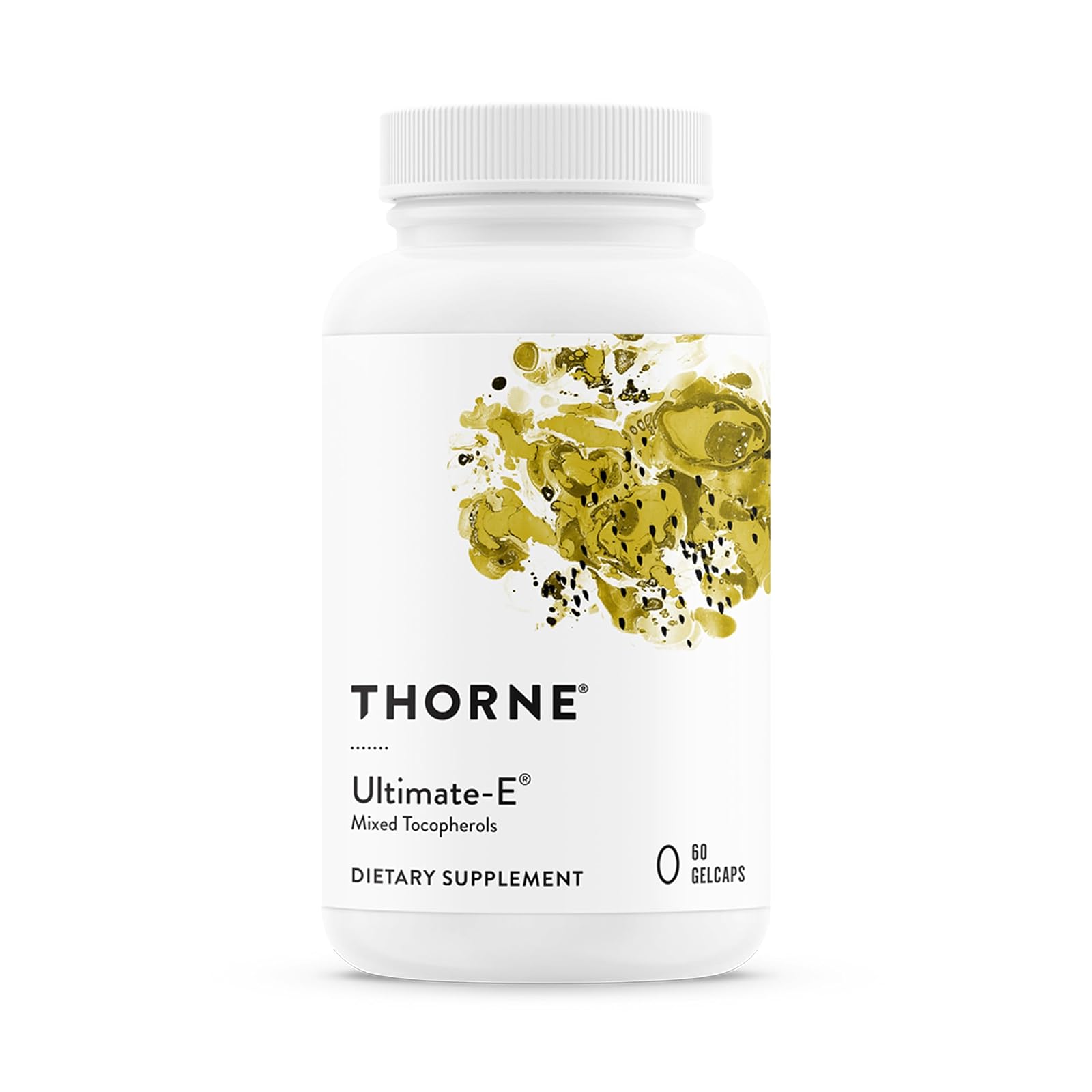 THORNE vitamin E softgels for health