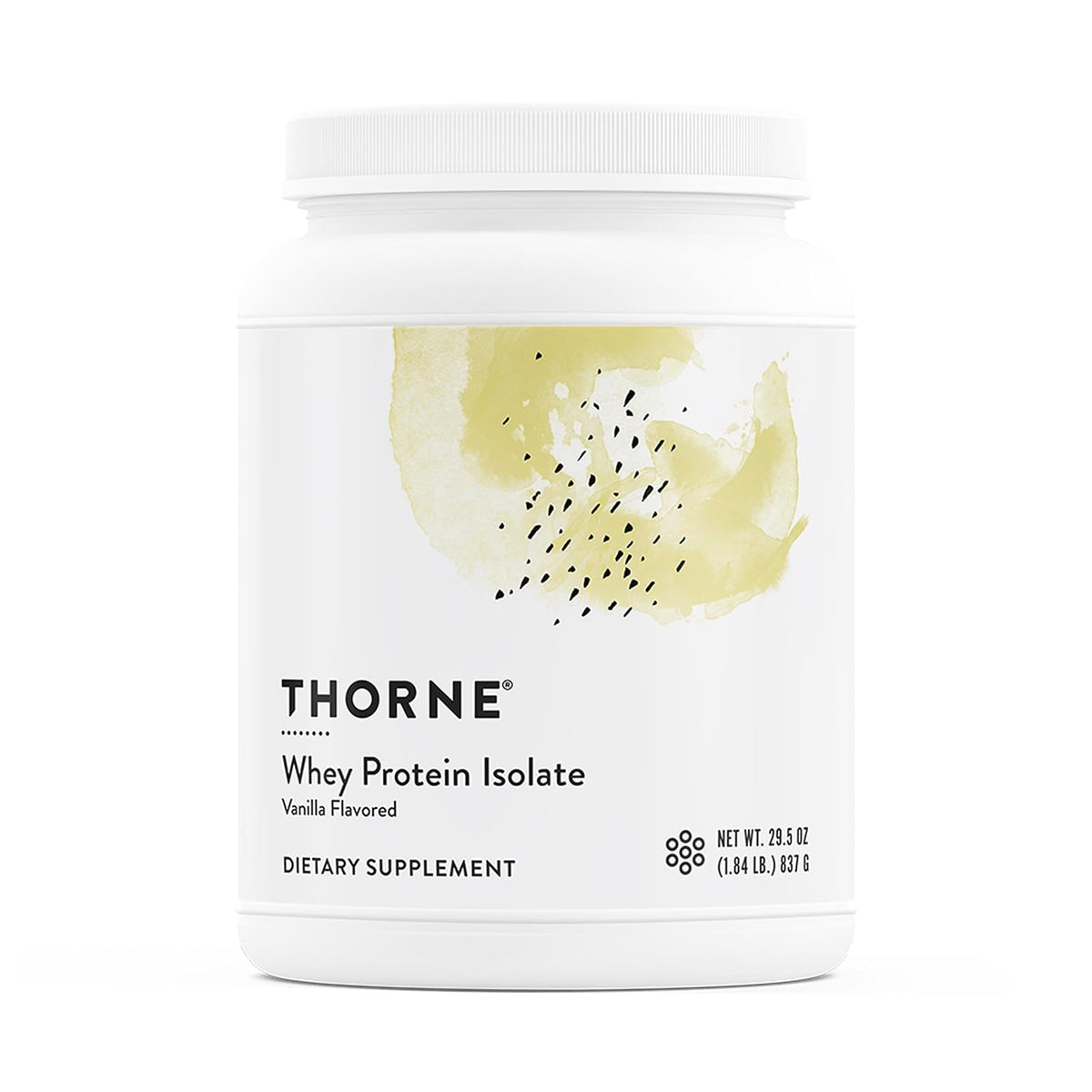 Thorne whey protein isolate powder