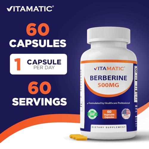 Three bottles of berberine goodness