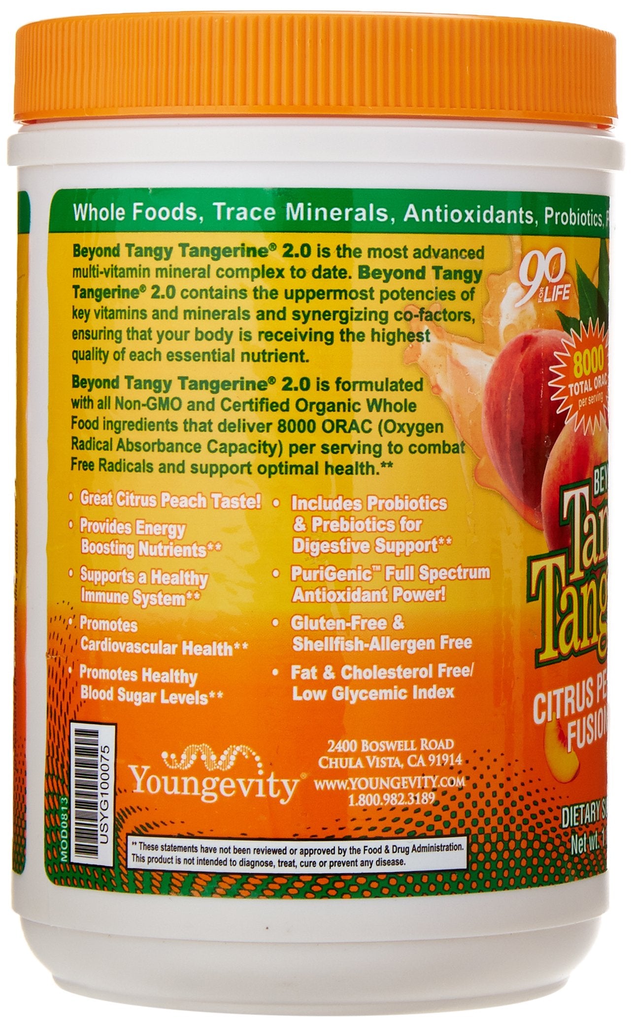 Three canisters for daily nutrition