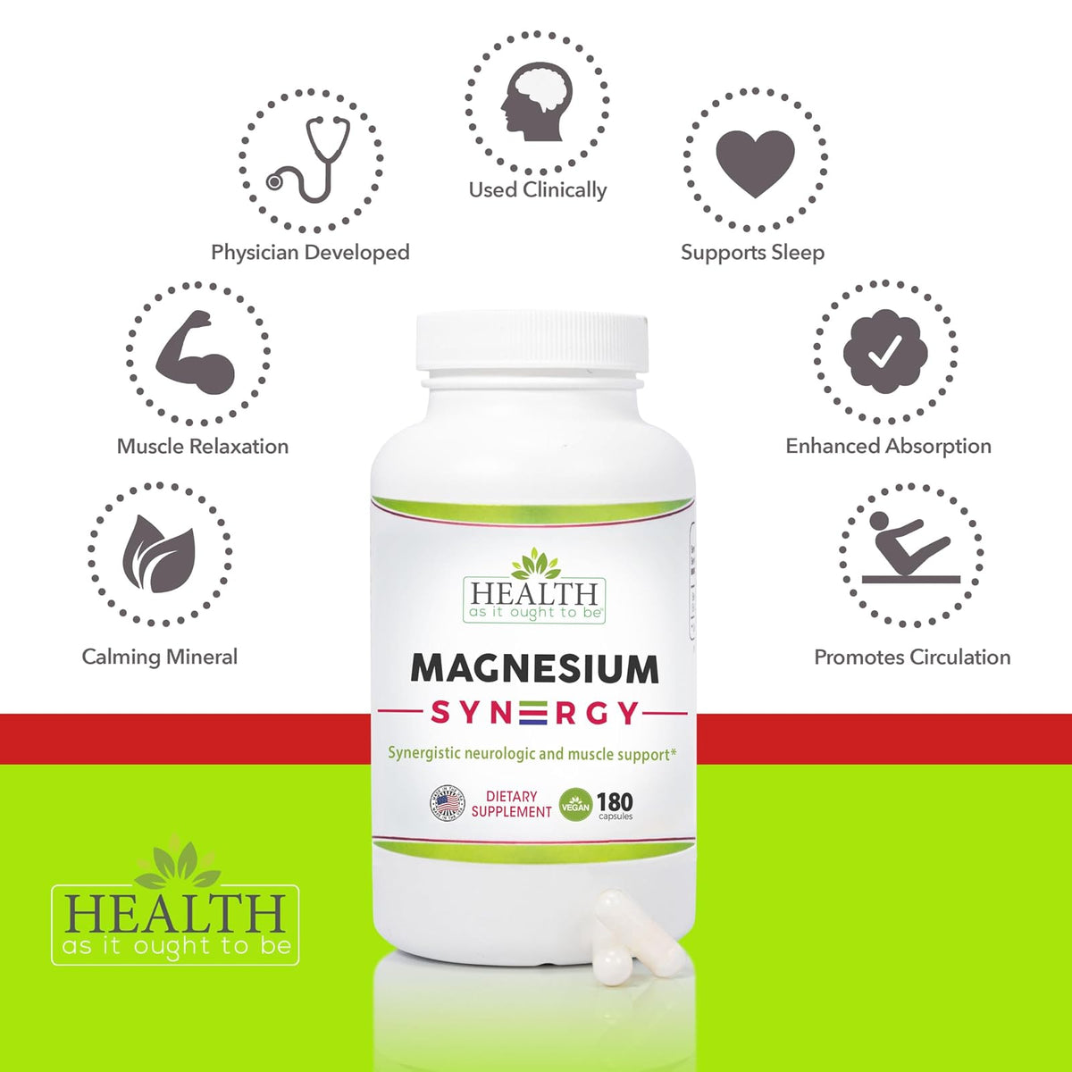 Three forms of magnesium supplement