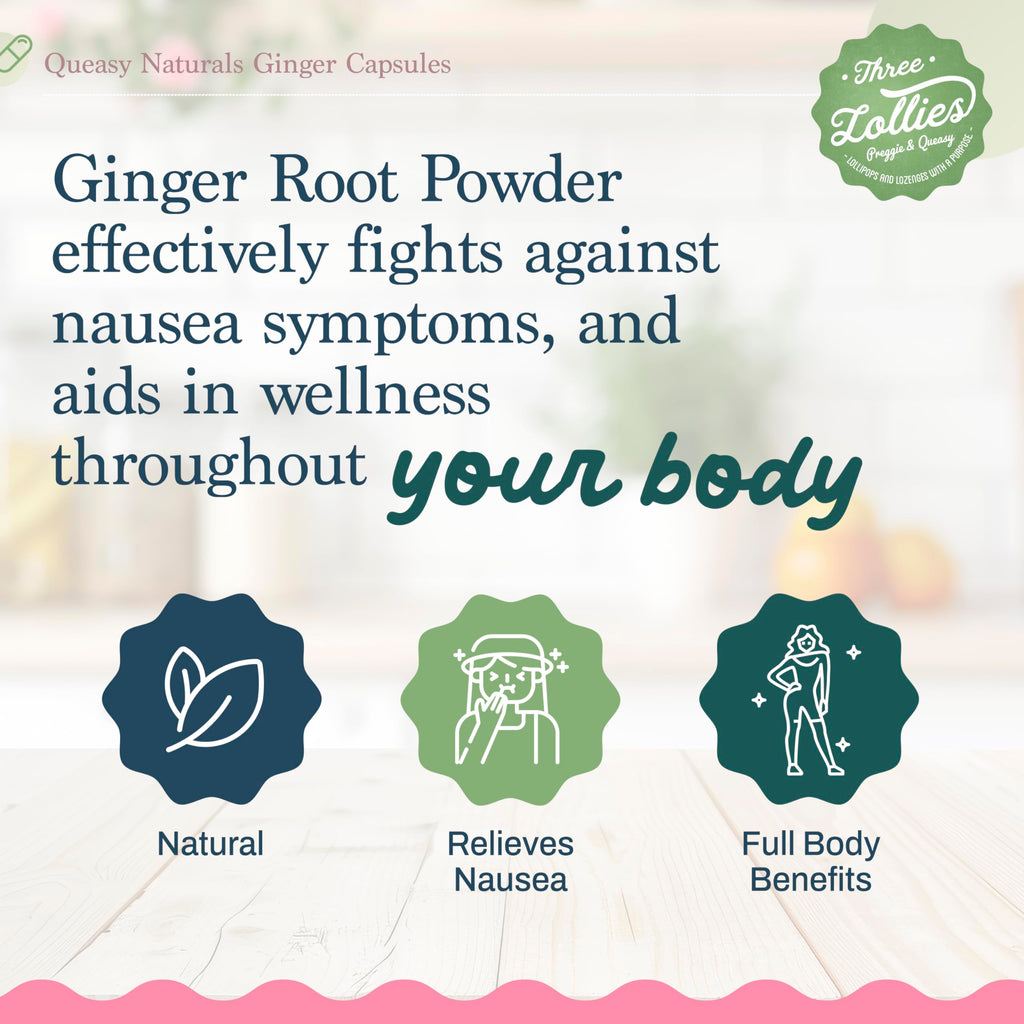 Three Lollies ginger health benefits