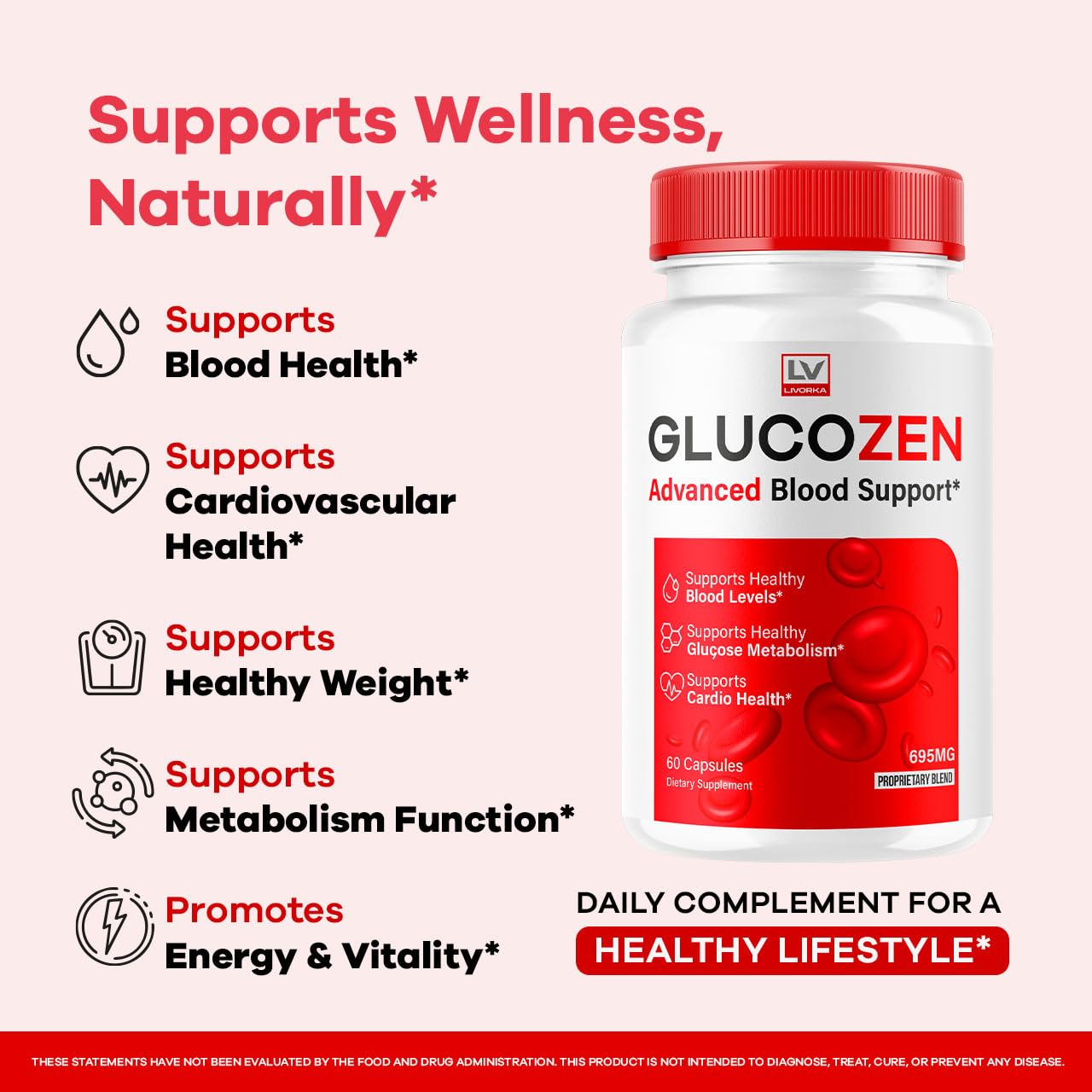 three month supply of GlucoZen