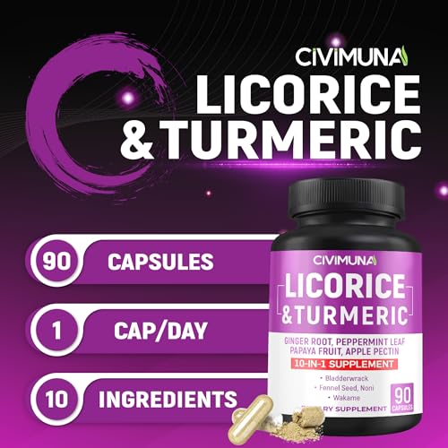 three month supply of licorice root