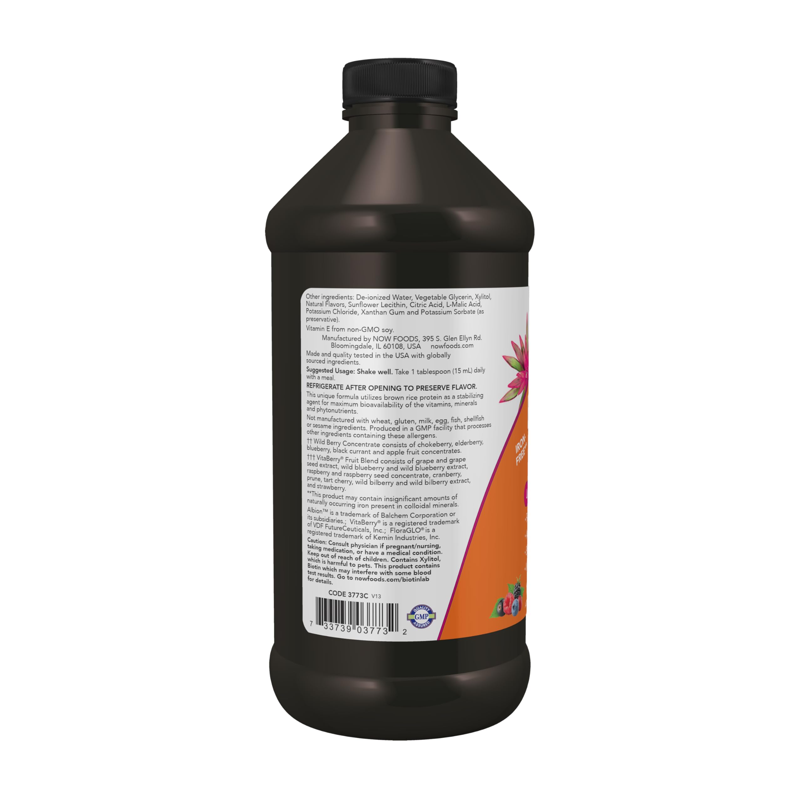 three pack blended vitamin supplements