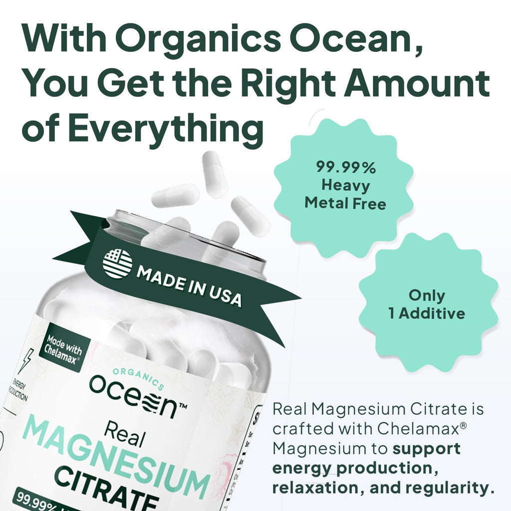 three pack magnesium citrate capsules